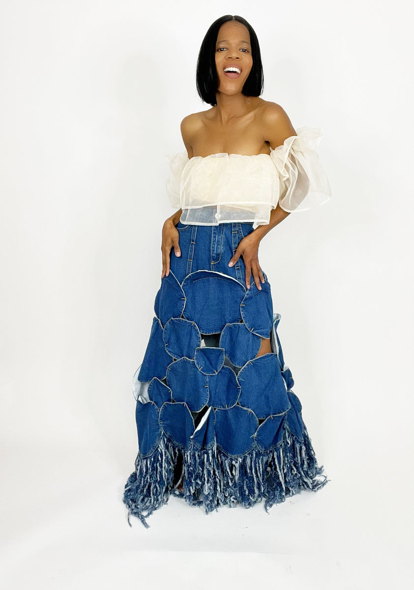 DENIM SKIRT– Its Chic By Chantele
